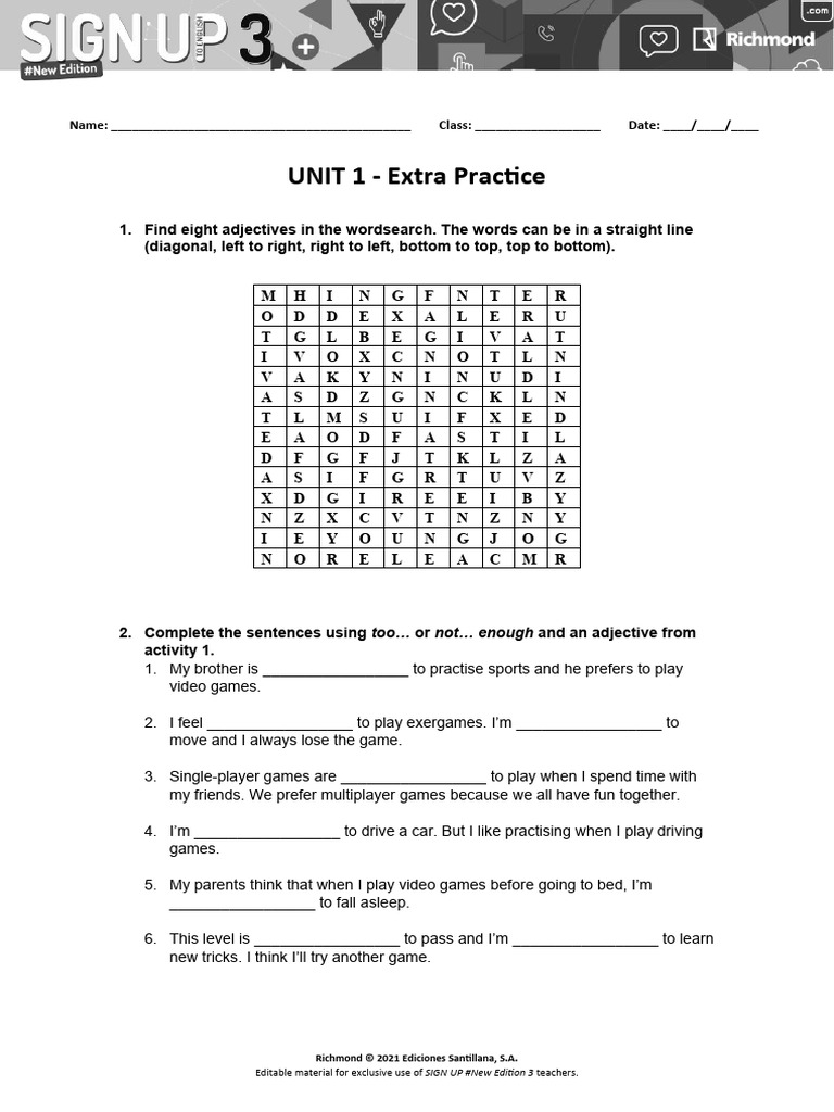 SUTE3NE TRM Extrapractice U1 | PDF