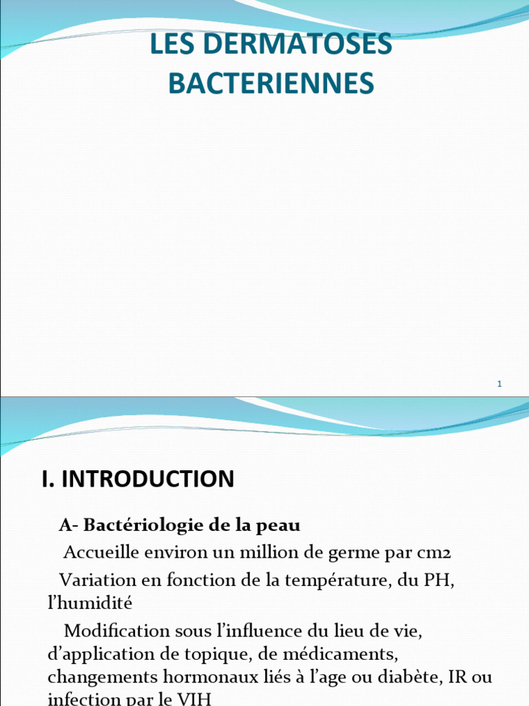 Dermatoses bactériennes : érysipèle et sycosis | PDF | Causes de décès ...