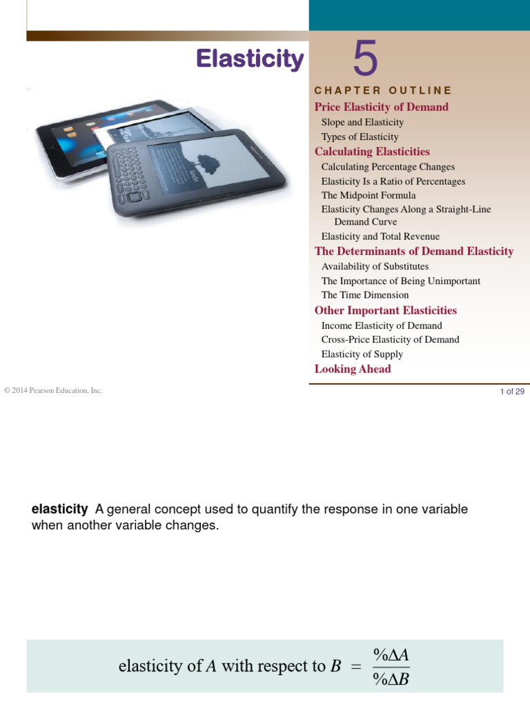 Microeconomics Chapter 5 | PDF | Demand | Price Elasticity Of Demand