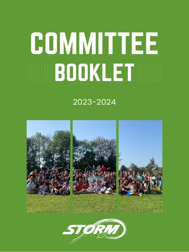 Storm Committees Overview 2023-24 | PDF | Career & Growth | Social Science