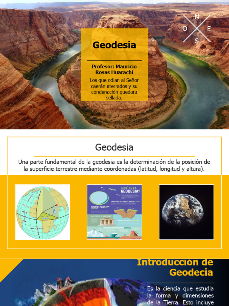 Geodesia: Coordenadas y Líneas Imaginarias | PDF | Tierra | Latitud