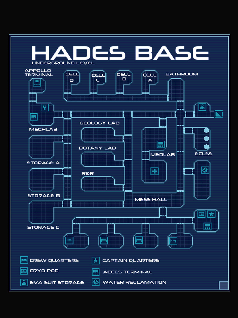 Hades Base Underground Level | PDF