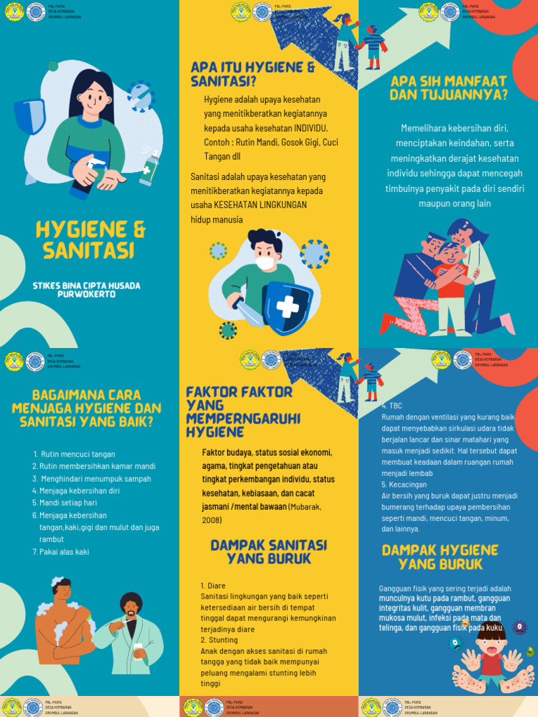 Leaflet Hygiene Sanitasi Dan Jamban Kandang | PDF
