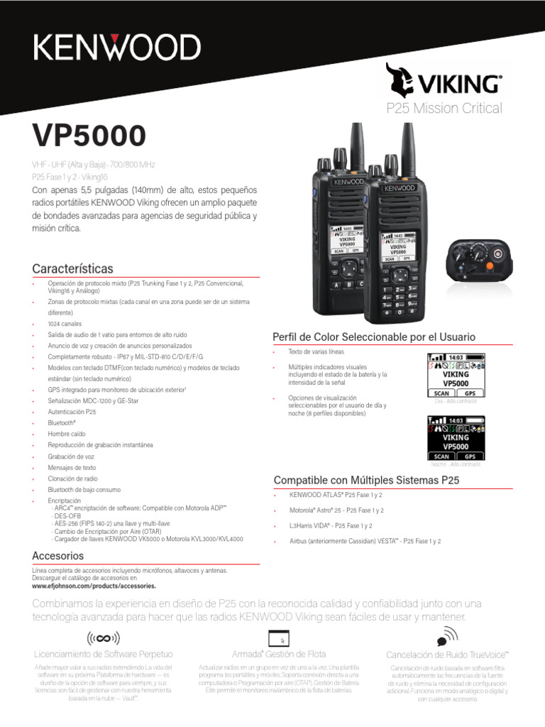 Kenwood Viking VP5000 - Español Ver2020 | PDF | Micrófono | Informática