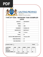 Mapwork Booklet GR 10 12 | PDF