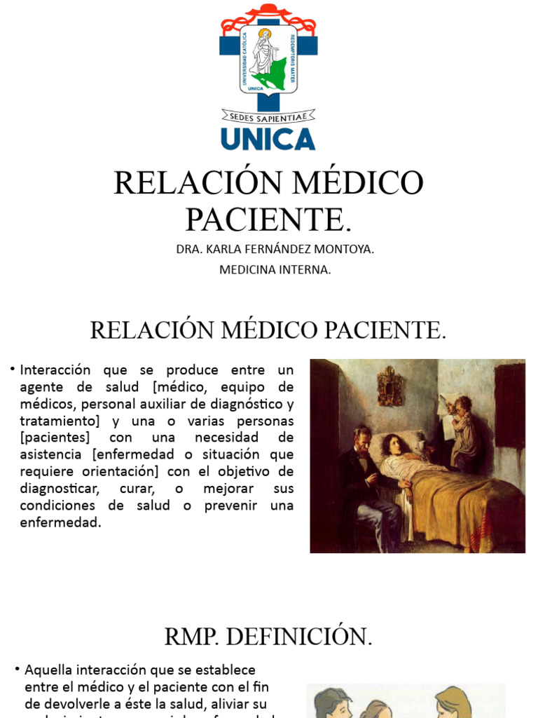 Relación Médico Paciente | PDF | Diagnostico medico | Médico