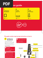Virgin Media Booster Setup Guide | PDF | Electrical Connector | Wi Fi