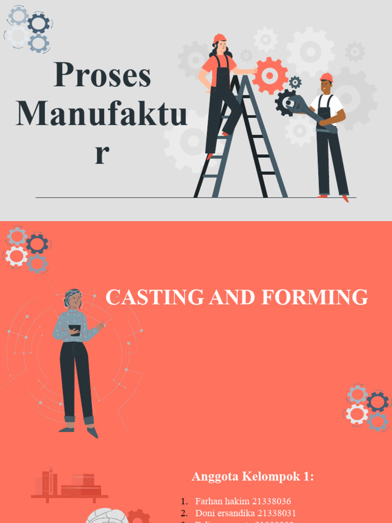 Proses dan Jenis Casting Manufaktur | PDF