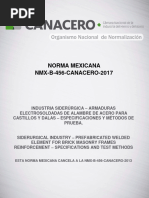 NMX B 290 Canacero 2021 | PDF | Acero | Cable