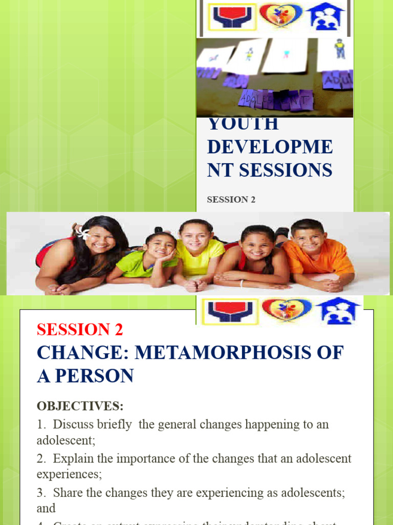 Yds Session 2 Metamorphosis of A Person | PDF | Adolescence ...