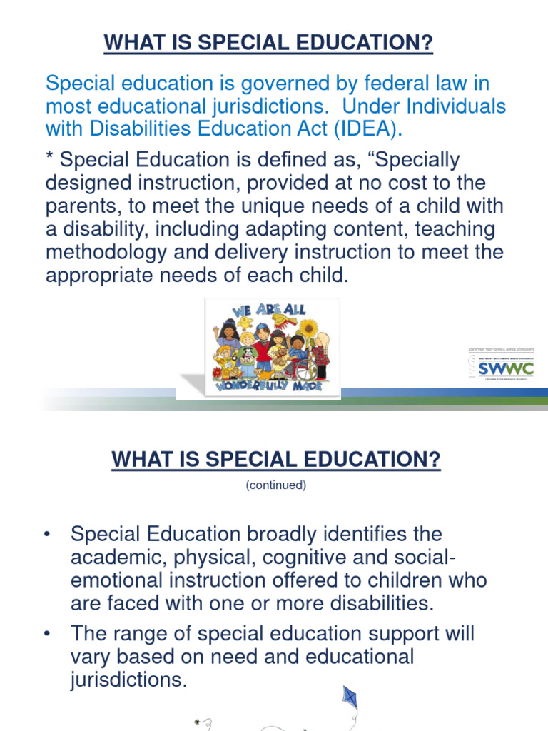 Intro To Special Education Annual | PDF | Special Education | Autism ...