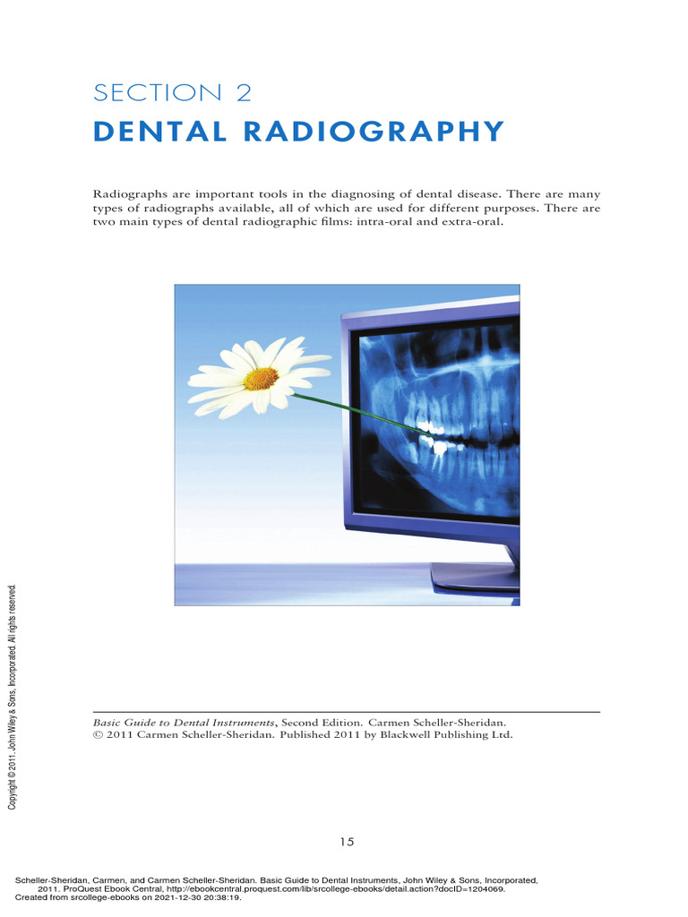 Basic Guide To Dental Instruments - Section 2 Dental Radiography | PDF ...