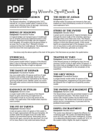Dark Magic Spells and Effects Guide | PDF