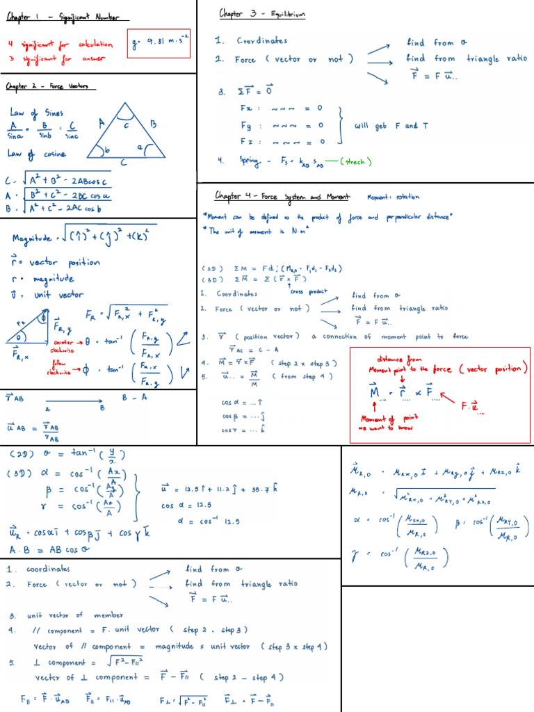 Mechanic Sheet | PDF | Physical Quantities | Mechanics
