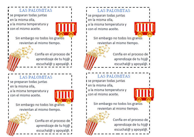 Los Niños Son Como Palomitas de Mai | PDF | Cocina, comidas y vino ...