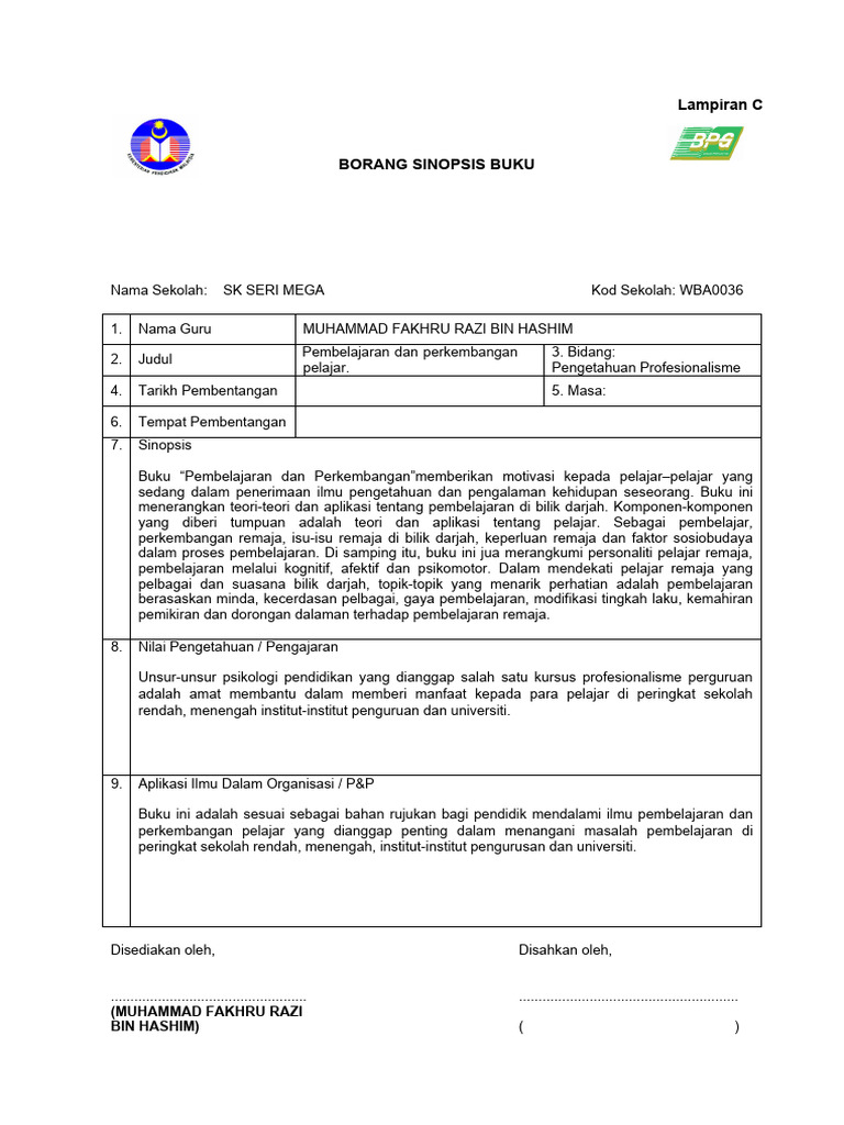 Sinopsis BUKU RAZI 2023 | PDF | Karier & Perkembangan | Ilmu Sosial
