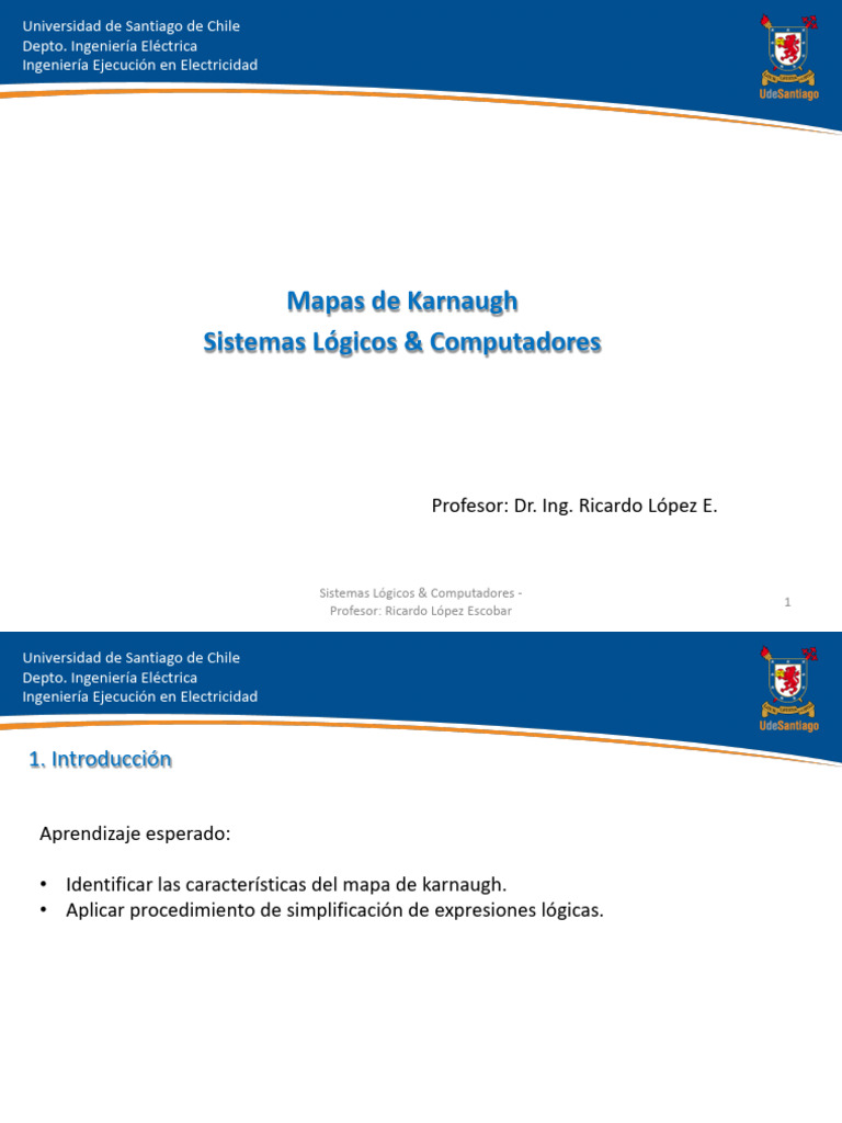 06 Clase Mapa de Karnaugh | PDF | Matemáticas | Lógica matemática