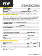 Formulario de Crefisa | PDF