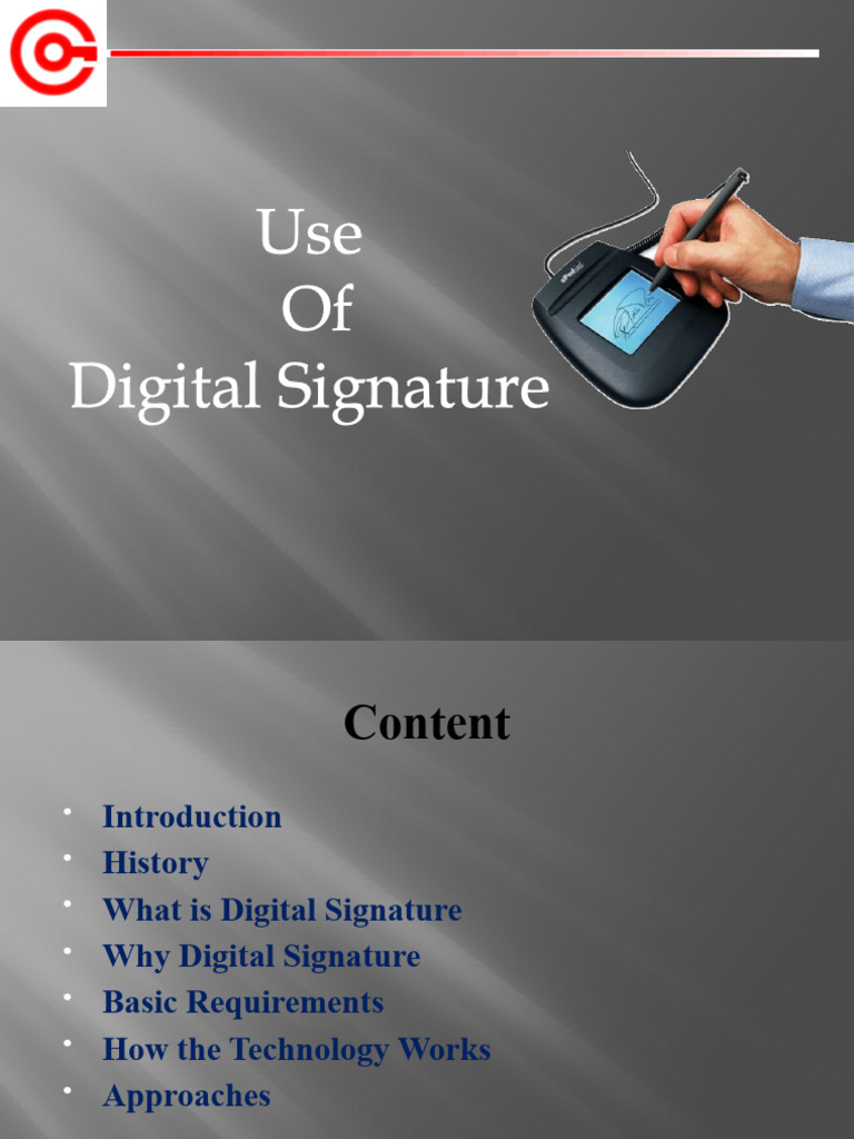Digital Signature | PDF | Public Key Cryptography | Information Technology