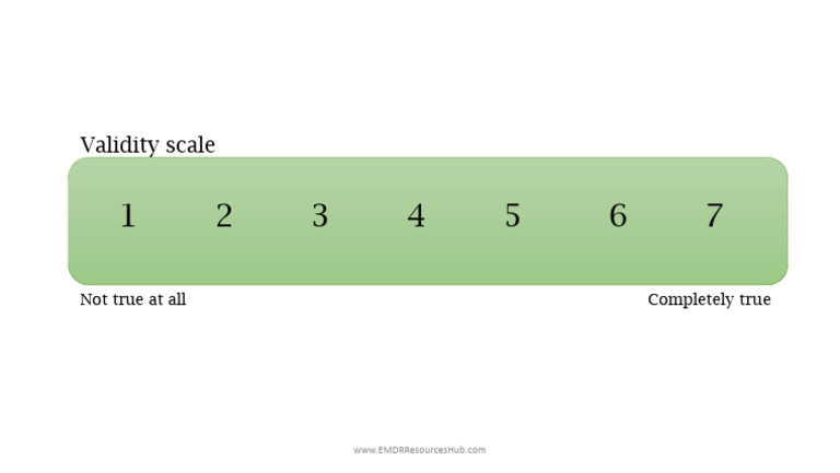 EMDR VOC Scale Overview | PDF