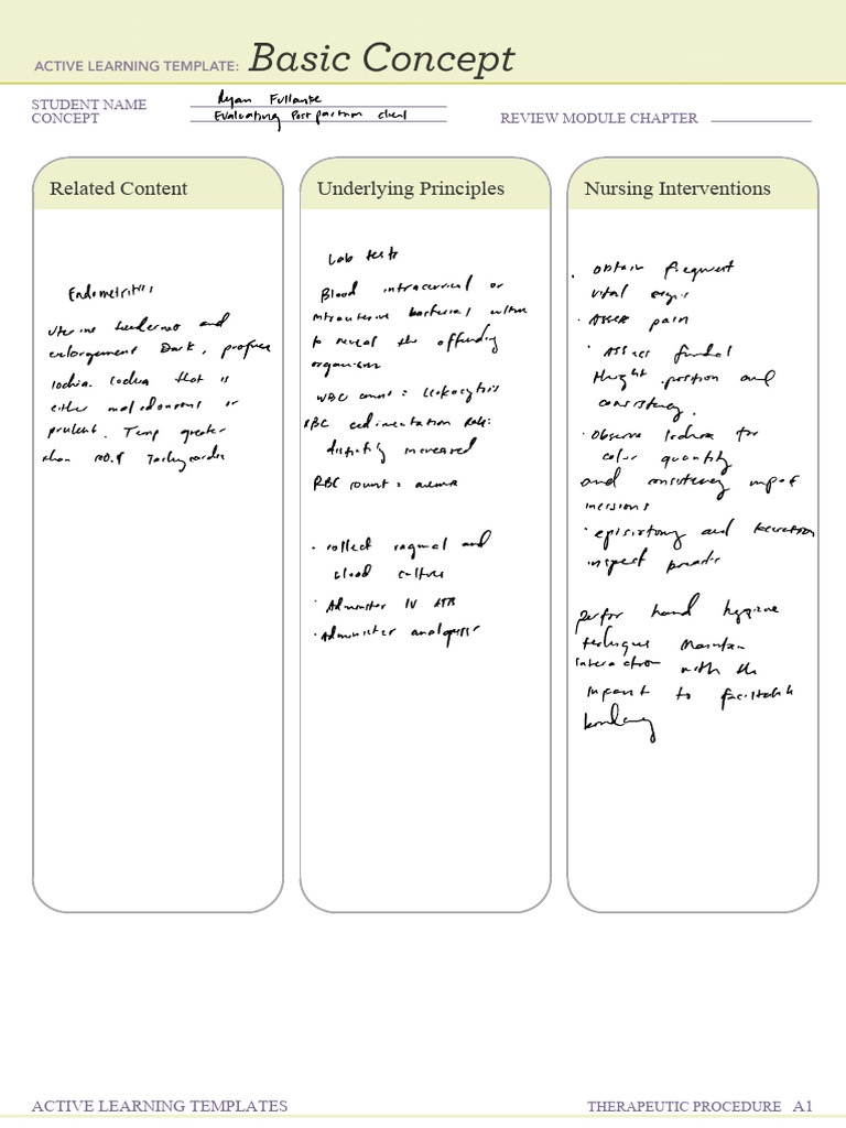 OB Template | PDF