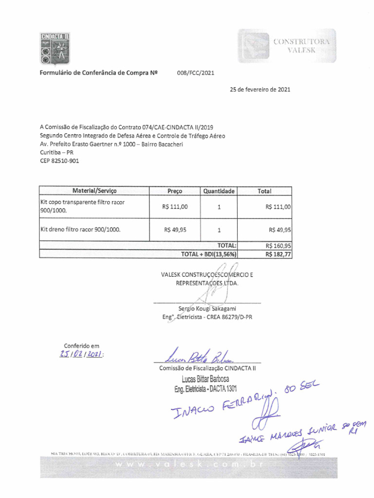 Modelo Fac 008fac2021 - FCC | PDF