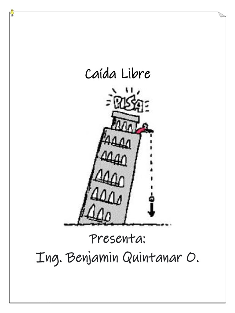 La Caida Libre | PDF | Gravedad | Fenomeno fisico