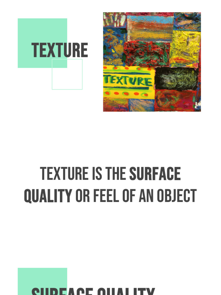 Texture | PDF