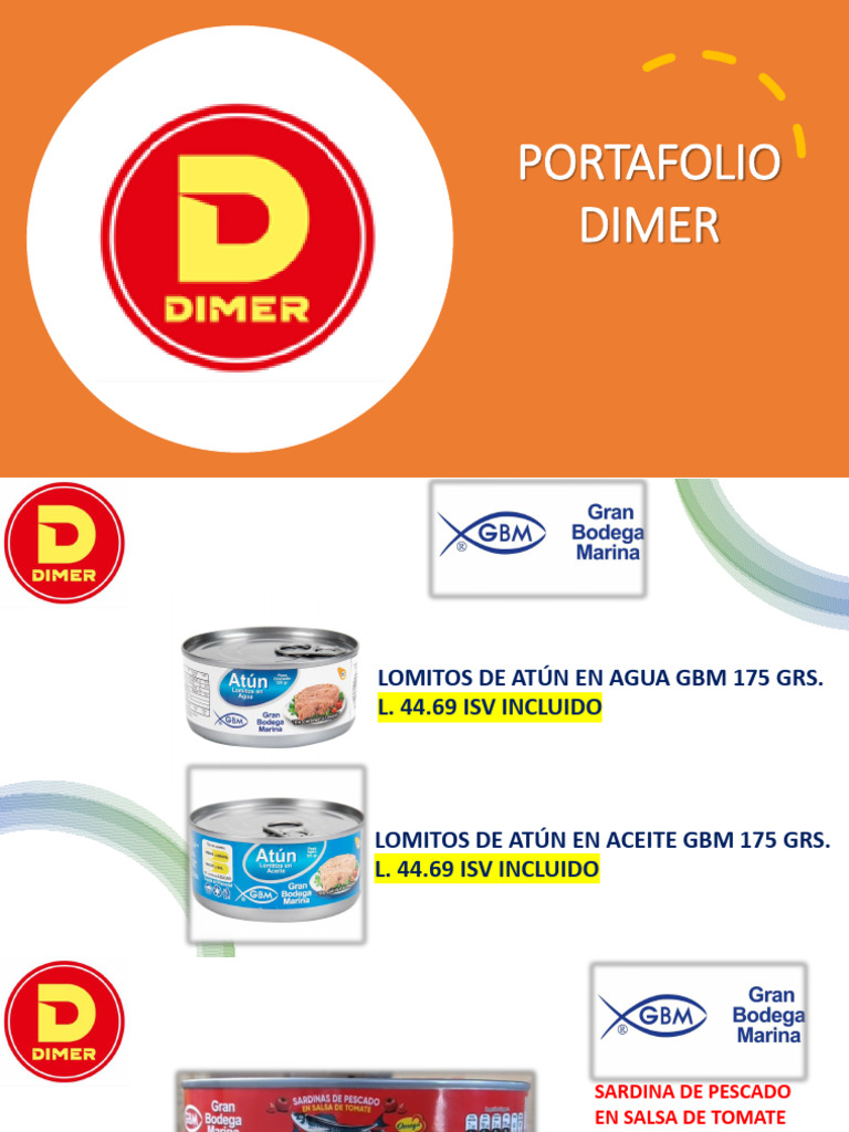 Catalogo Dimer 2023 | PDF