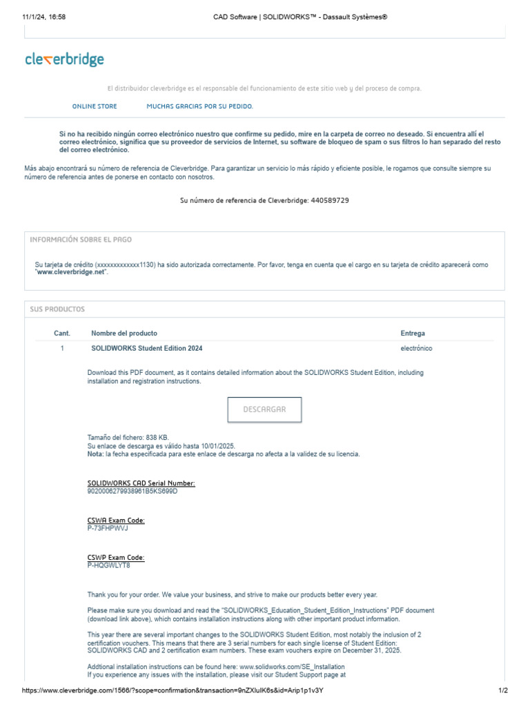 CAD Software - SOLIDWORKS™ - Dassault Systèmes® | PDF | Informática ...