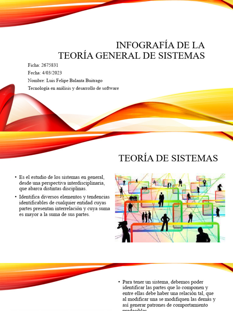 GA1-220501092-AA1-EV01 Infografía de La Teoria General de Sistemas ...