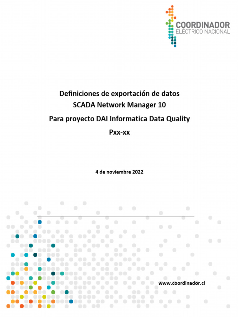 DAI Informatica Data Quality v0 | PDF | Archivo de computadora | Scada