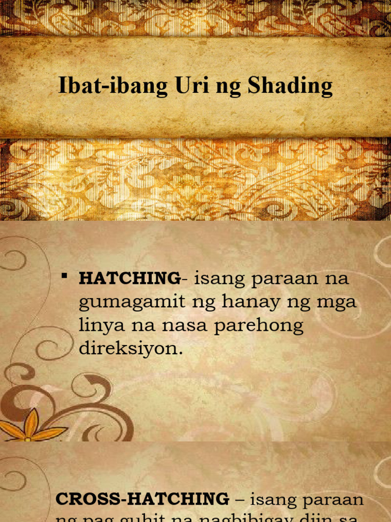Ibat-ibang Uri ng Shading | PDF
