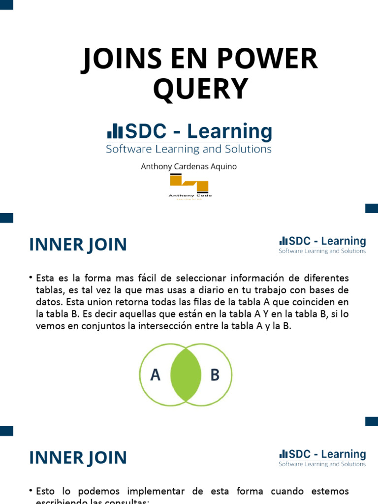 Joins Descargar Gratis Pdf Bases De Datos Sql