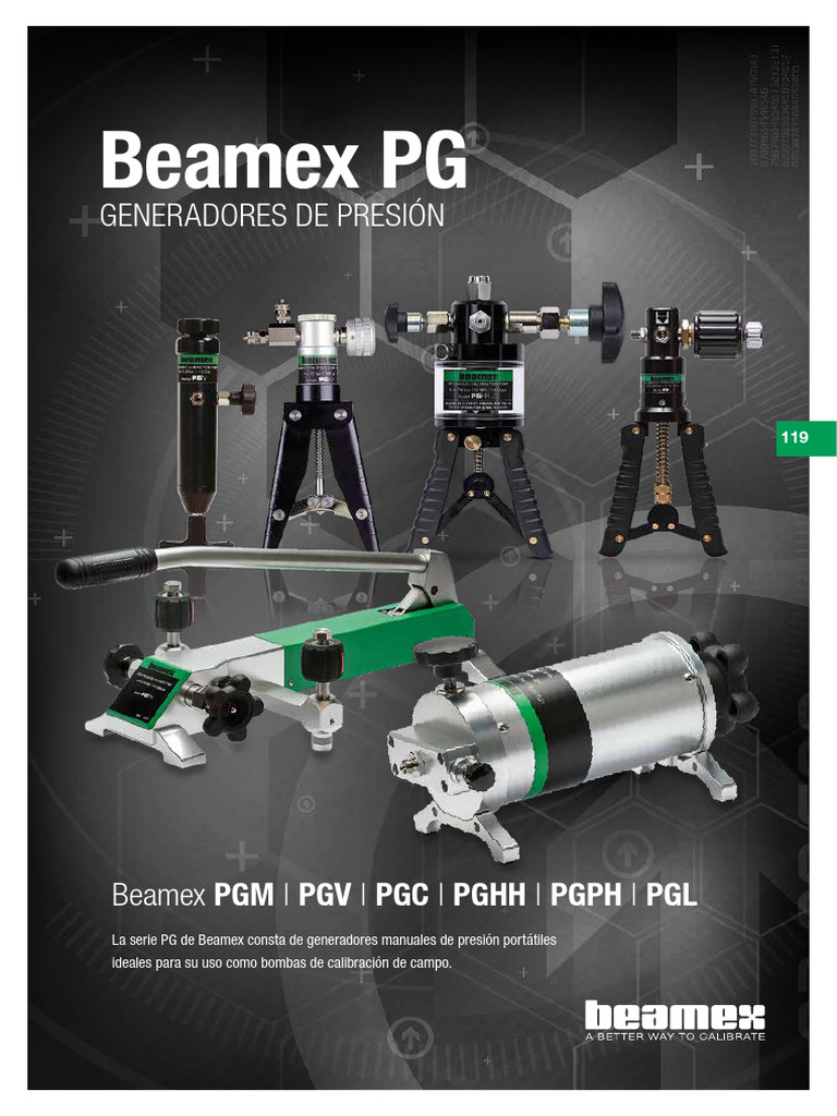 Beamex PG Pumps Brochure ESP | PDF | Bomba | Tecnologías de gas