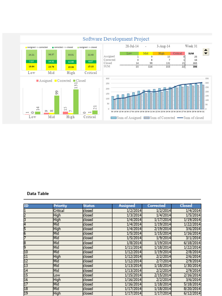 133 - Software Development Project Template Dashboard | PDF | Computing