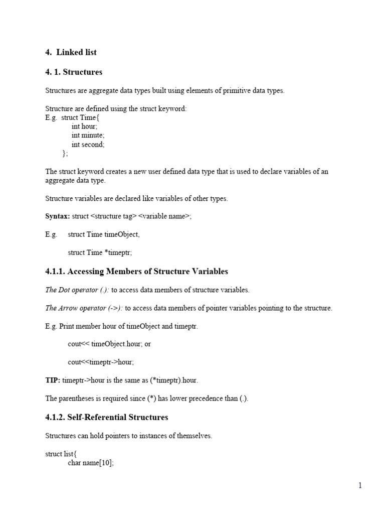 Chapter 4 | PDF | Pointer (Computer Programming) | Computer Data