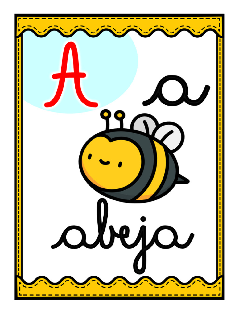Abecedario Para Imprimir Pdf