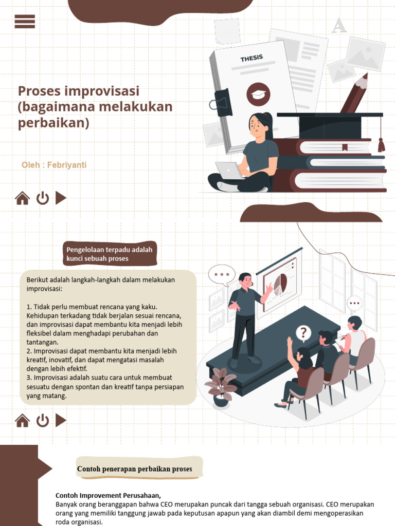Langkah-langkah Improvisasi Perbaikan | PDF