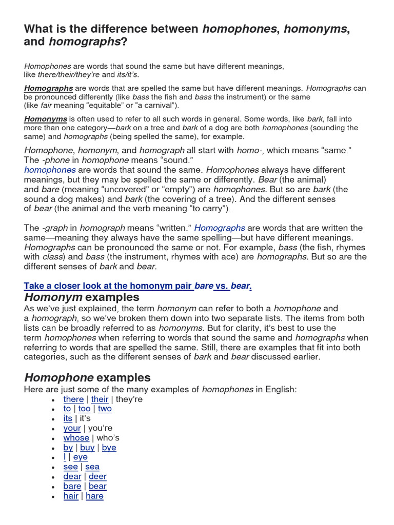 What Is The Difference Between | PDF | Grammar | Linguistics