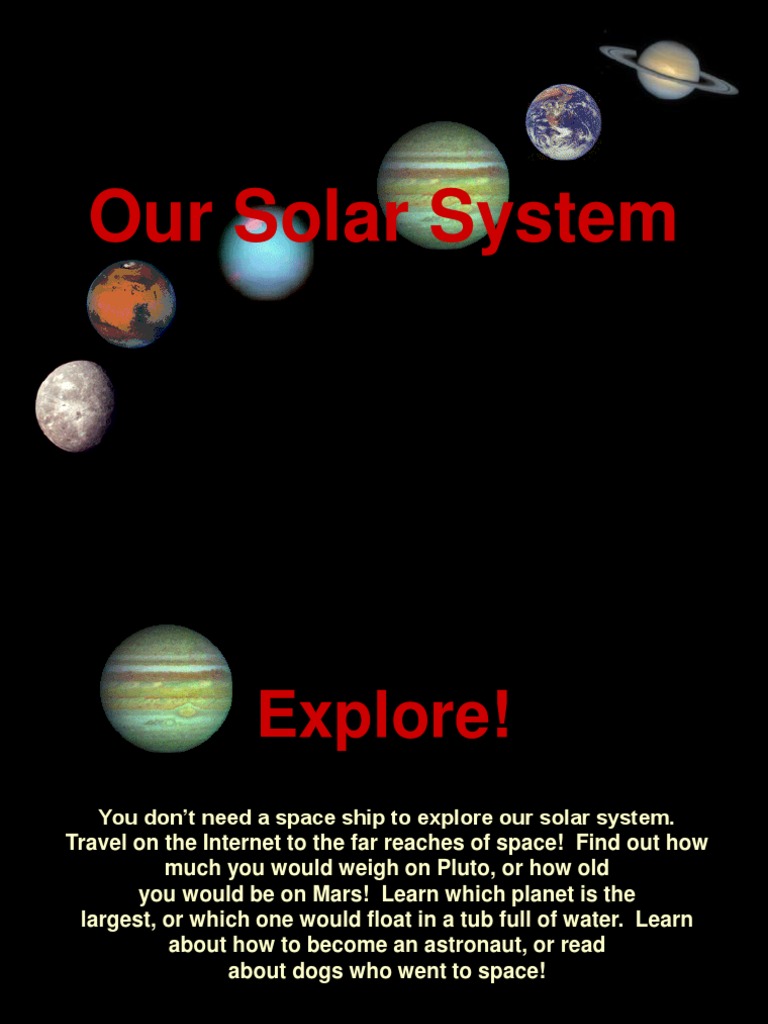 Our Solar System: Title Page | PDF | Neptune | Planets