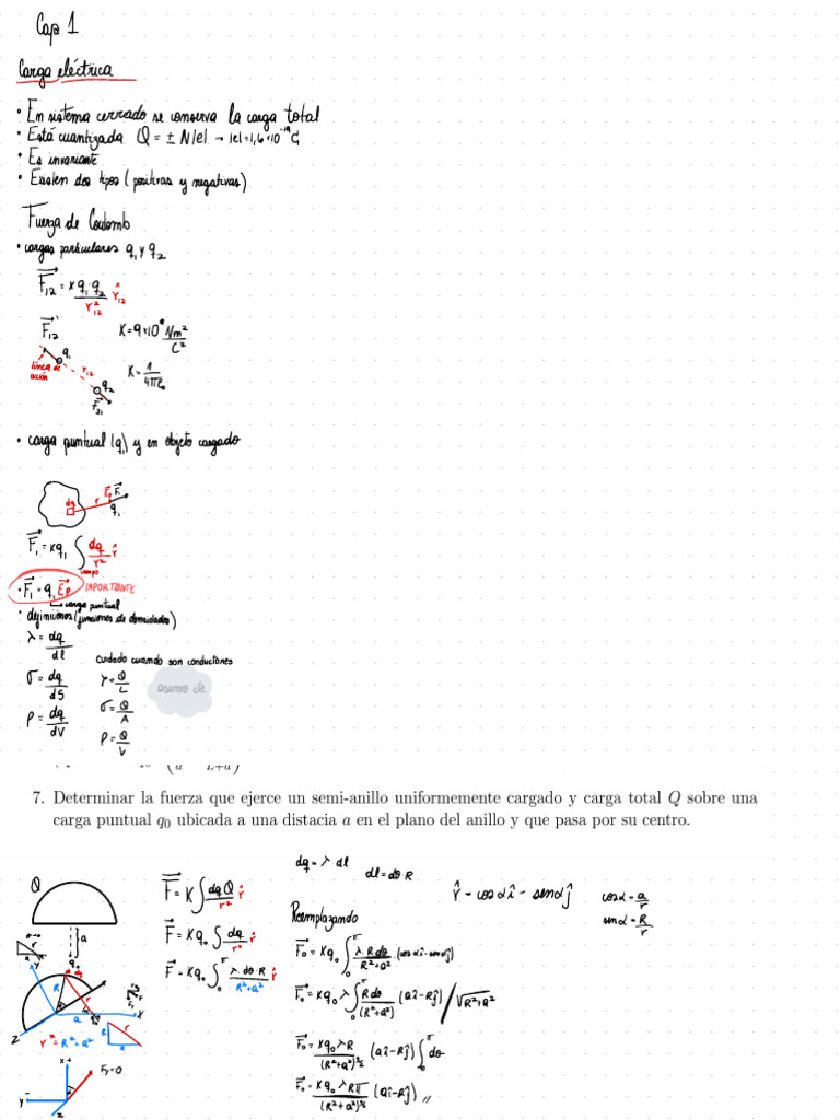 Guía 1 Cyo | PDF | Electromagnetismo | Electricidad