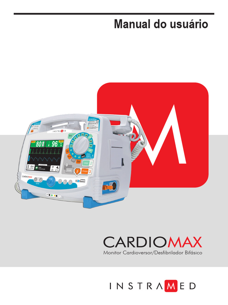 Cardiomax Manual Do Usuario Port | PDF | Eletrocardiografia