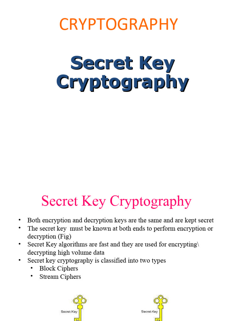 Lecture 6,7 | PDF | Cryptography | Cipher