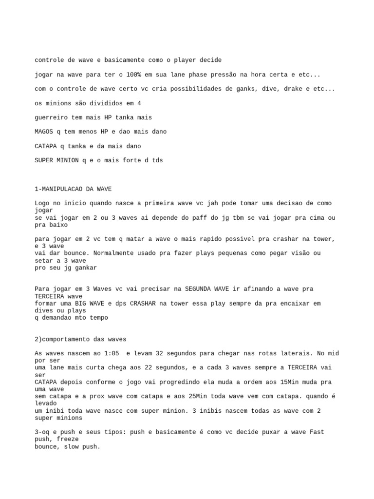 Trab Controle de Wave | PDF