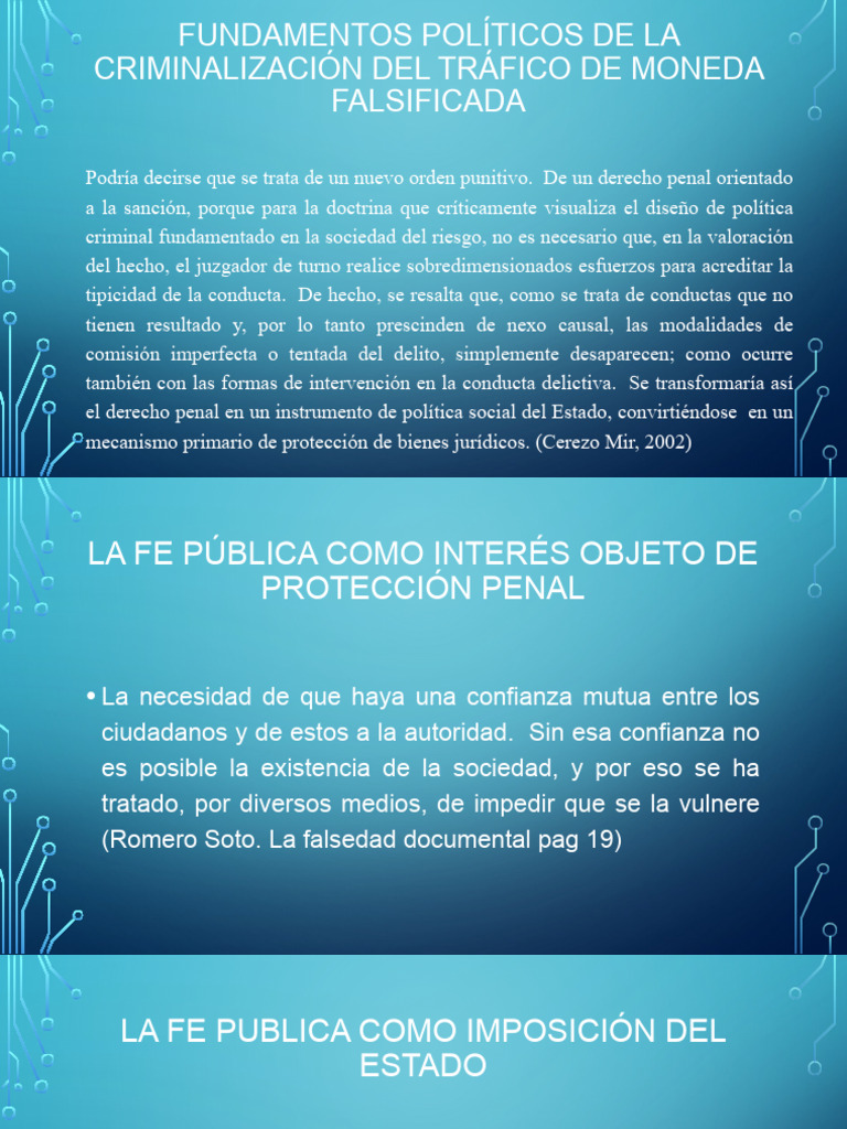 Delitos Contra La Fe Publica | Descargar gratis PDF | Derecho penal | Intención (Derecho Penal)