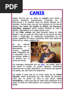 Chonis y Canis | PDF