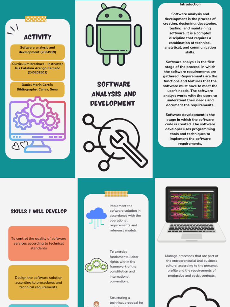 Activity Brochure | PDF | Software | Software Development