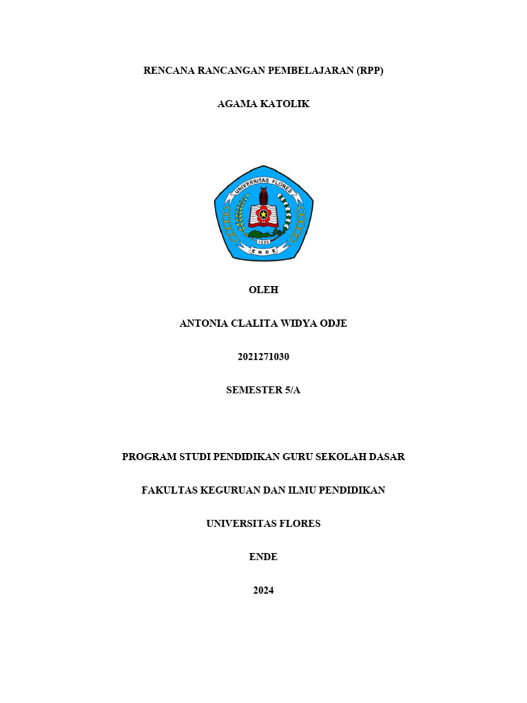 RPP Agama Widya | PDF | Career & Growth