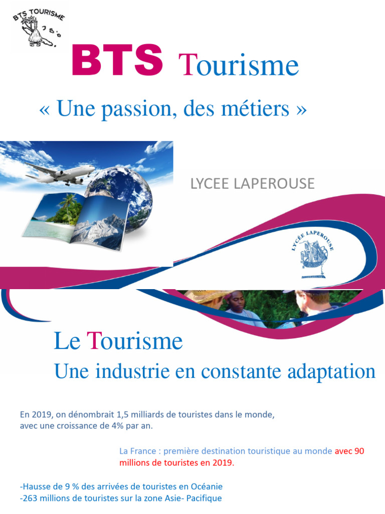 BTS Tourisme : Formation et Débouchés | PDF | Tourisme | Agence de voyage
